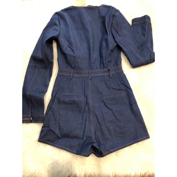 Tiger Mist | Pants & Jumpsuits | Tiger Mist Dakota Denim Playsuit ...